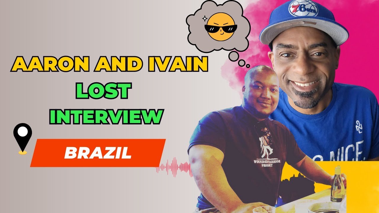Brazil! Ivain and Aaron Dante lost interview!🤪@IvainTures @DeeMwango ...