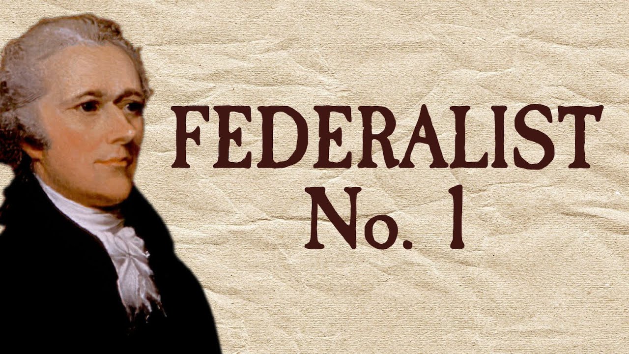 Federalist No 1 - YouTube