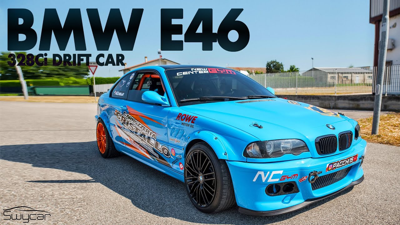Bmw E46 Drift Tire Tappin', V8 Powered, Widebody BMW M3 Drift Build