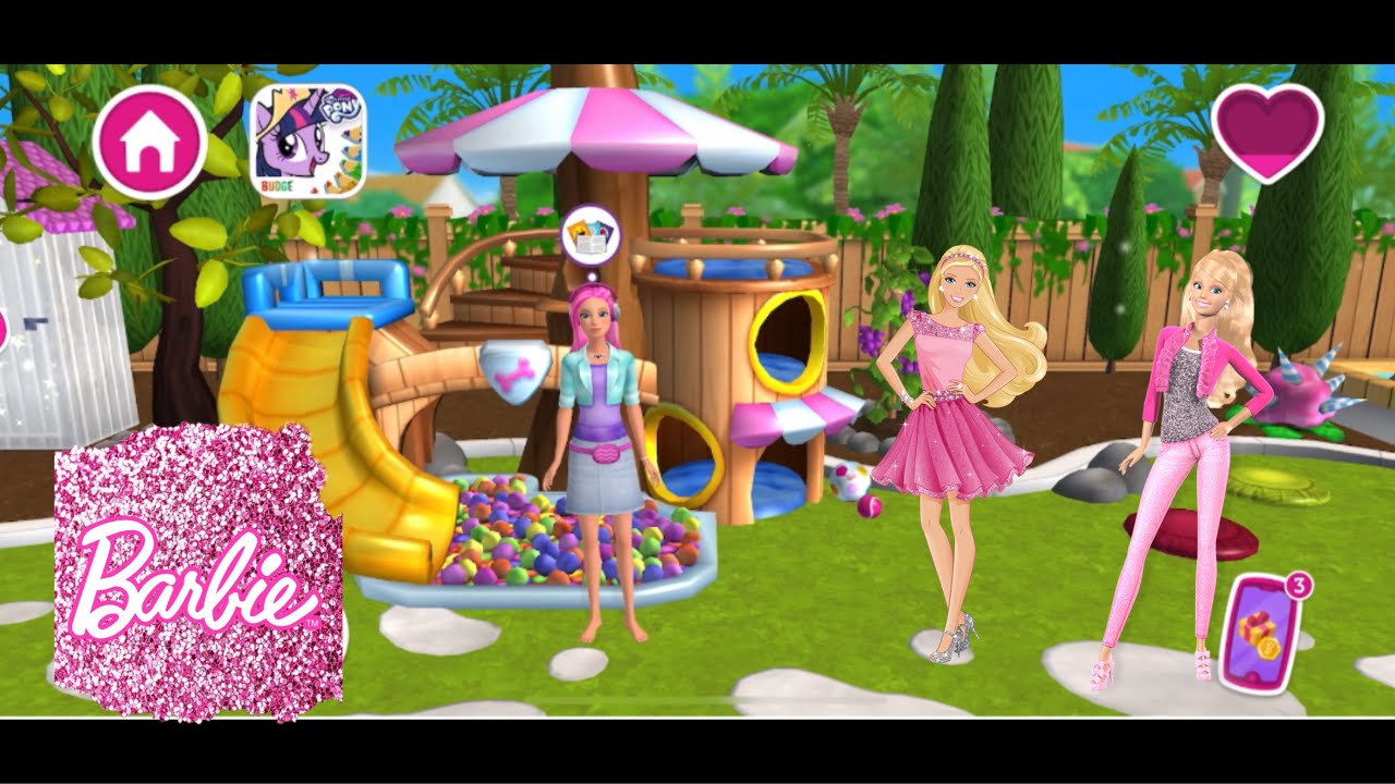 Barbie Dreamhouse| Barbie Game | Permainan Anak Perempuan | Game Anak ...
