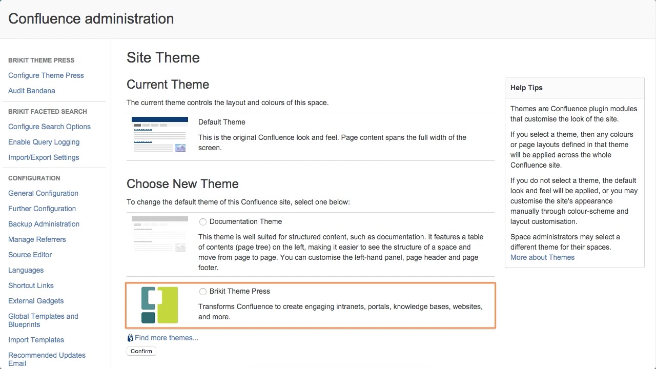 Atlassian Confluence 101 - Change Site or Space Theme - YouTube