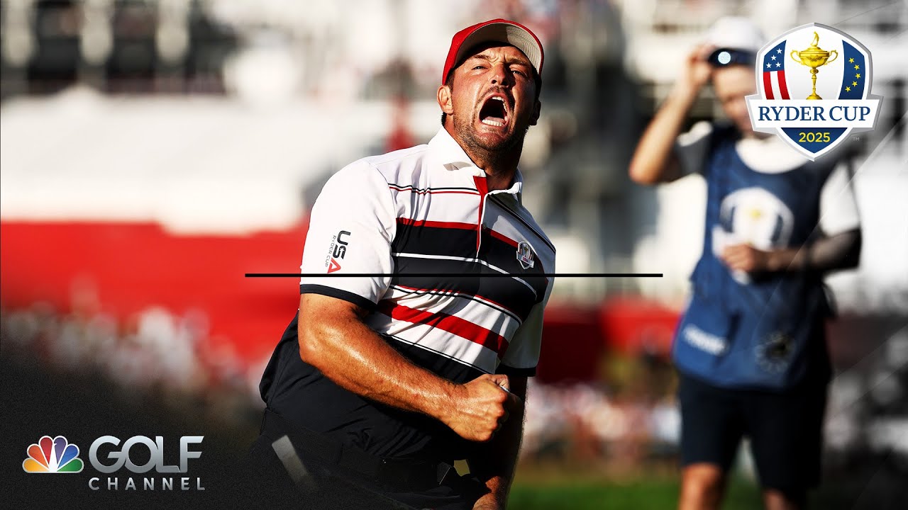 Bryson DeChambeau thrills U.S. crowd in Ryder Cup singles match vs ...