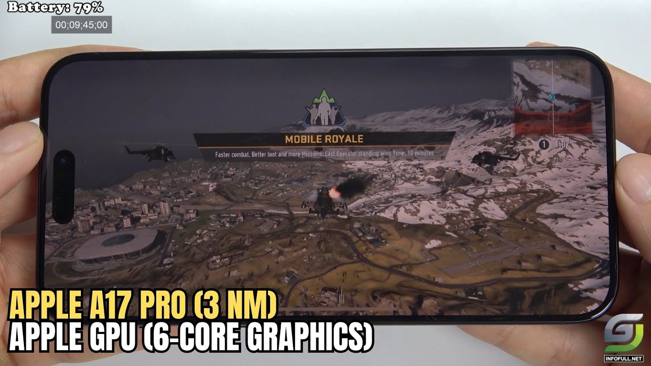 Iphone 15 Pro Max test game Call of Duty Warzone Mobile - YouTube