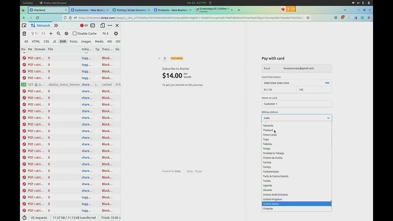 React.JS Stripe Integration Demo For Livefiredev.com Article - YouTube