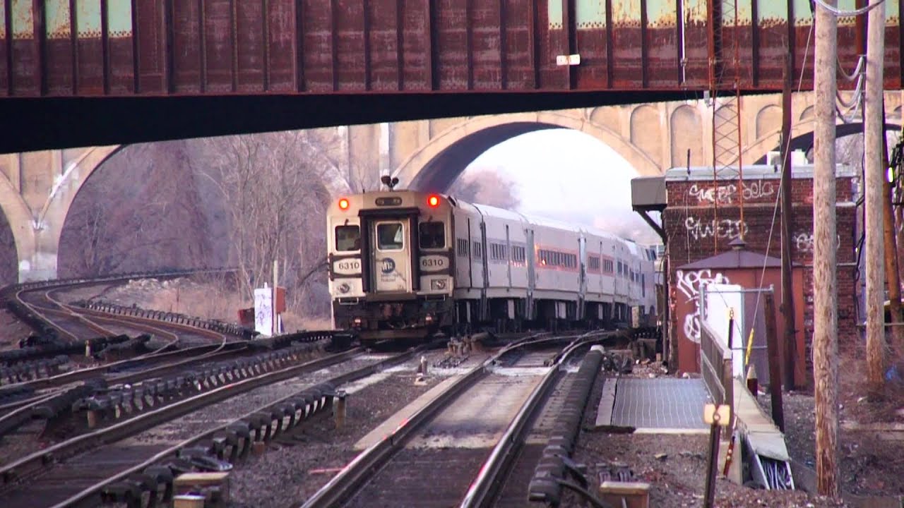 Metro-North Railroad : Danbury Bound Train Of Shoreliners Pulled By ...