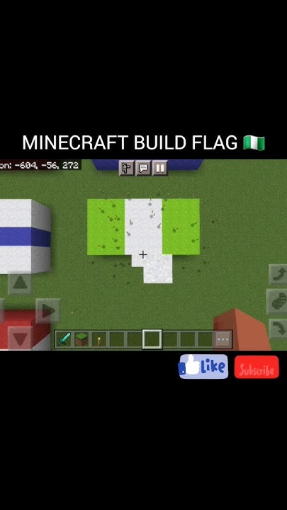 minecraft build flag 🇳🇬 - YouTube