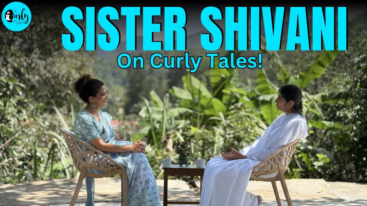 Bk Sister Shivani Exclusively On Curly Tales | Curly Tales #clips - YouTube