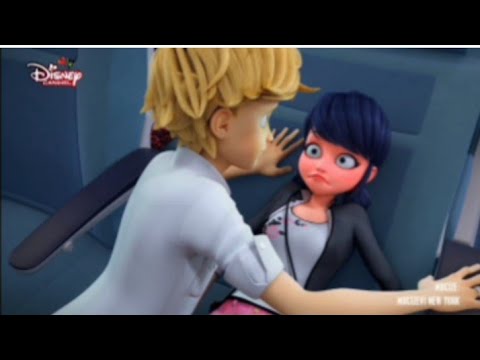 Adrian, marinette'in üstüne düşüyor!