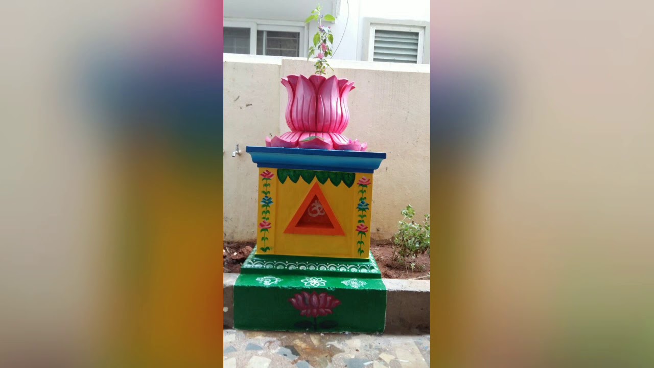 Tulasi Kota Designs Muggu Designs on flooring, oil Paints Rangoli ...