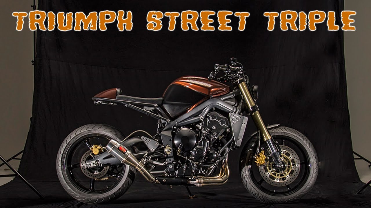 Triumph Street Triple custom - YouTube