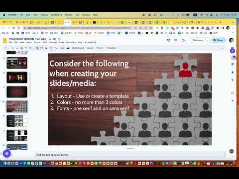 Presentation on Presenting - 4 steps to presenting in the Ted Talk ...