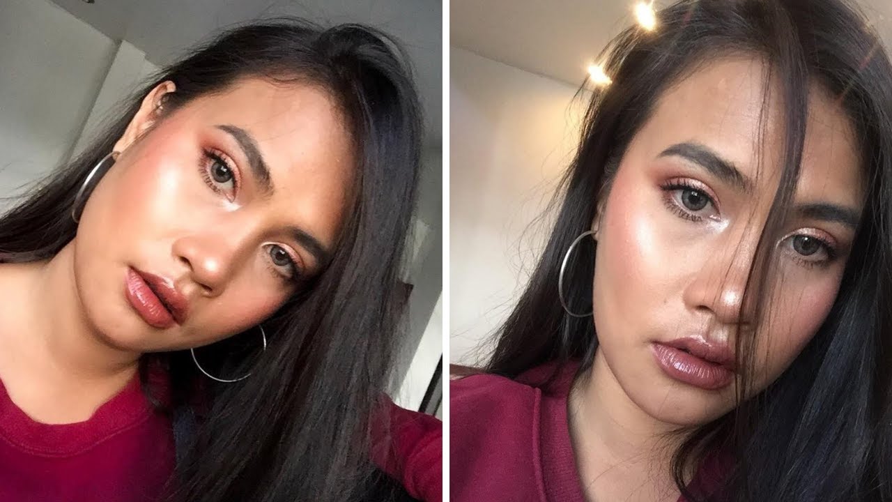 Glowing Makeup look - YouTube