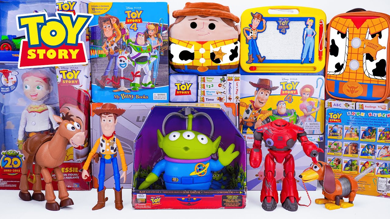 Alien & Woody ASMR Unboxing | Disney Pixar Toy Story Figures | Review ...