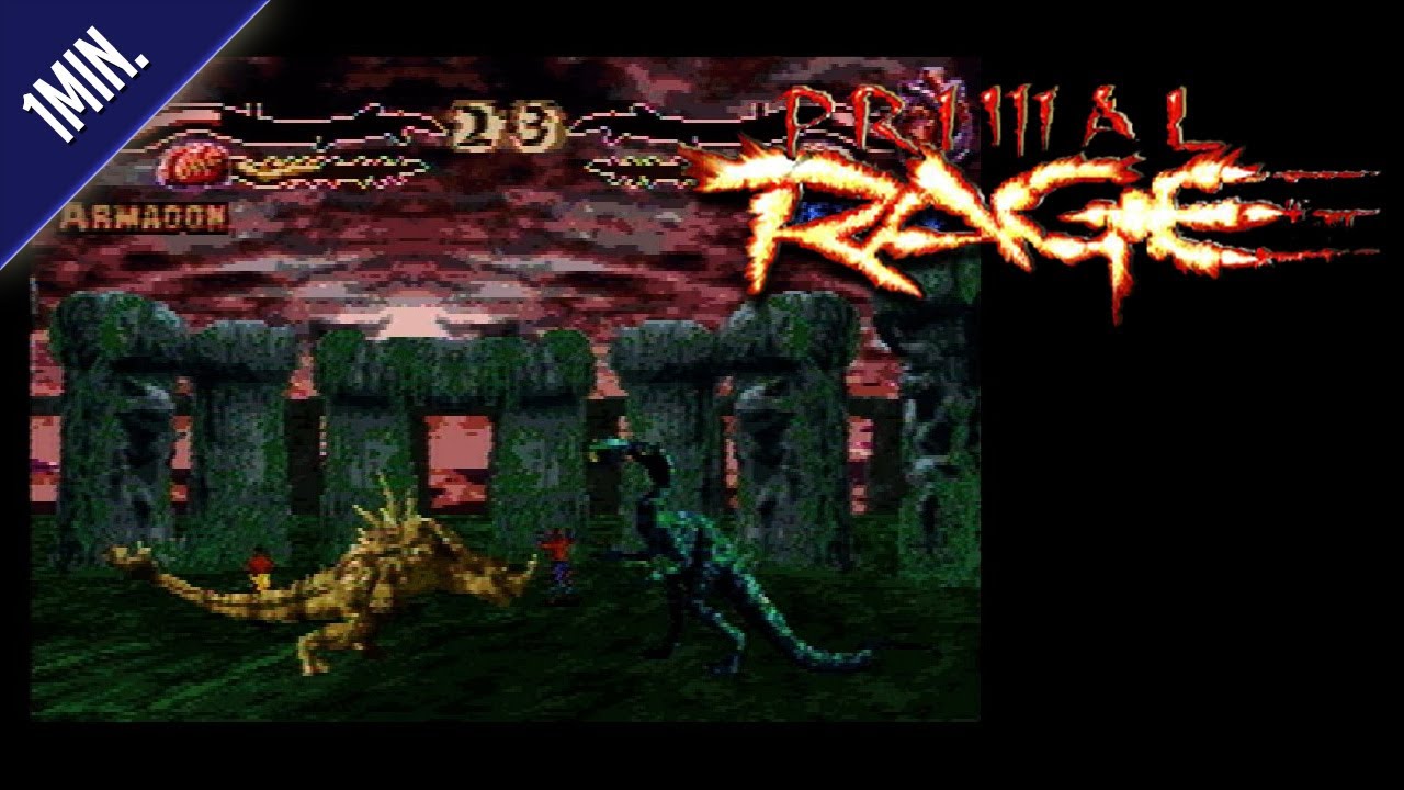 Primal Rage (SNES) - Gameplay (1MIN.) - YouTube