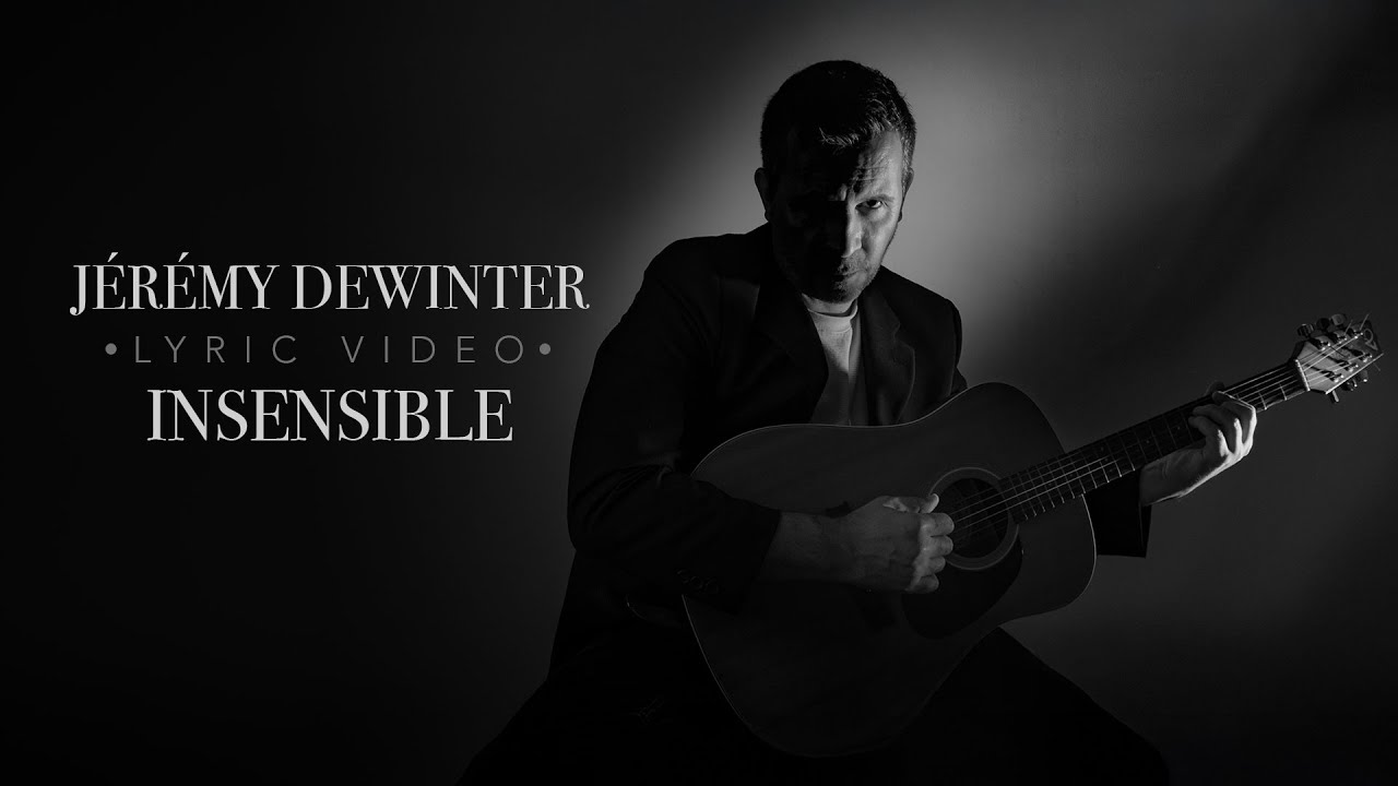 Jérémy Dewinter - Insensible (Lyric Video) - YouTube