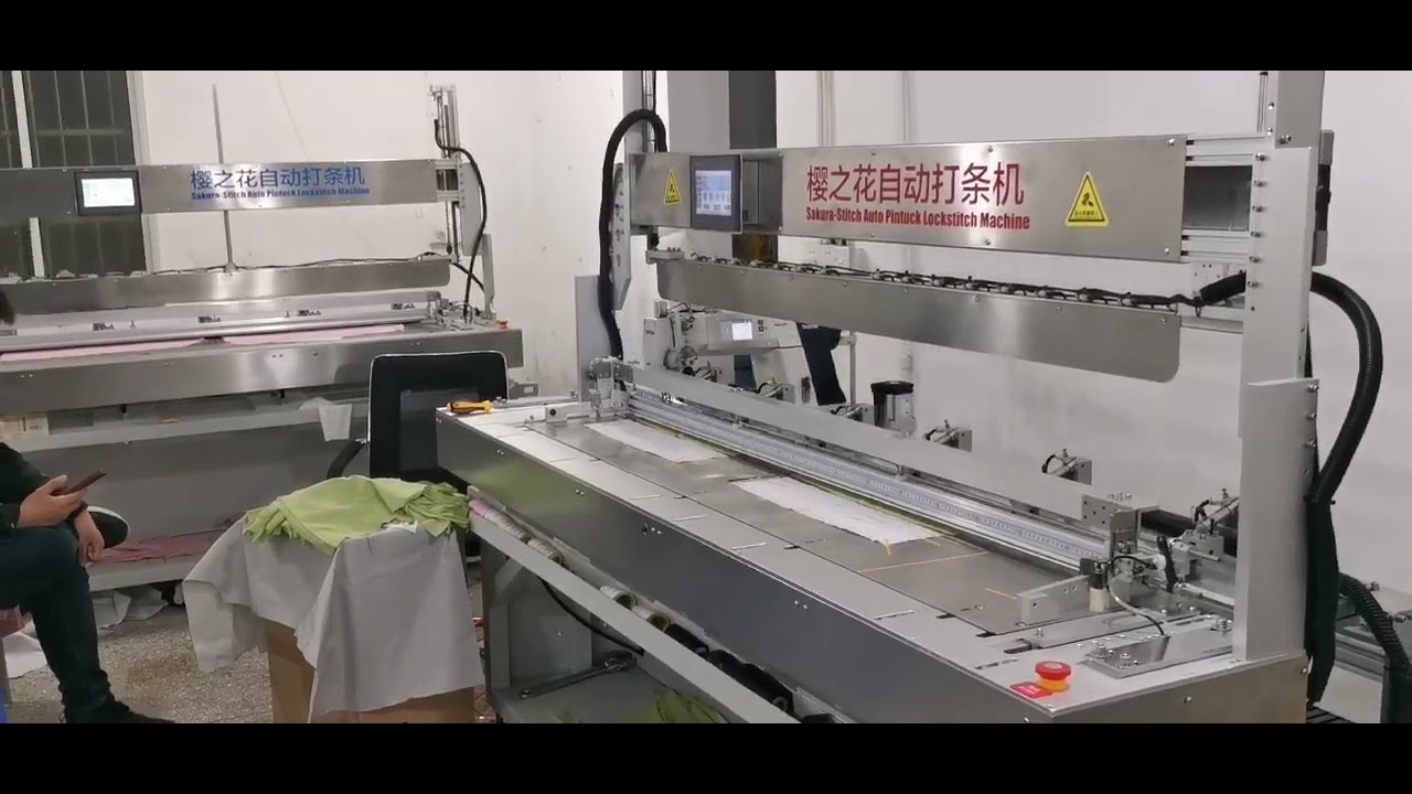 Produce pintuck without require skillful operator || Auto Pintuck ...