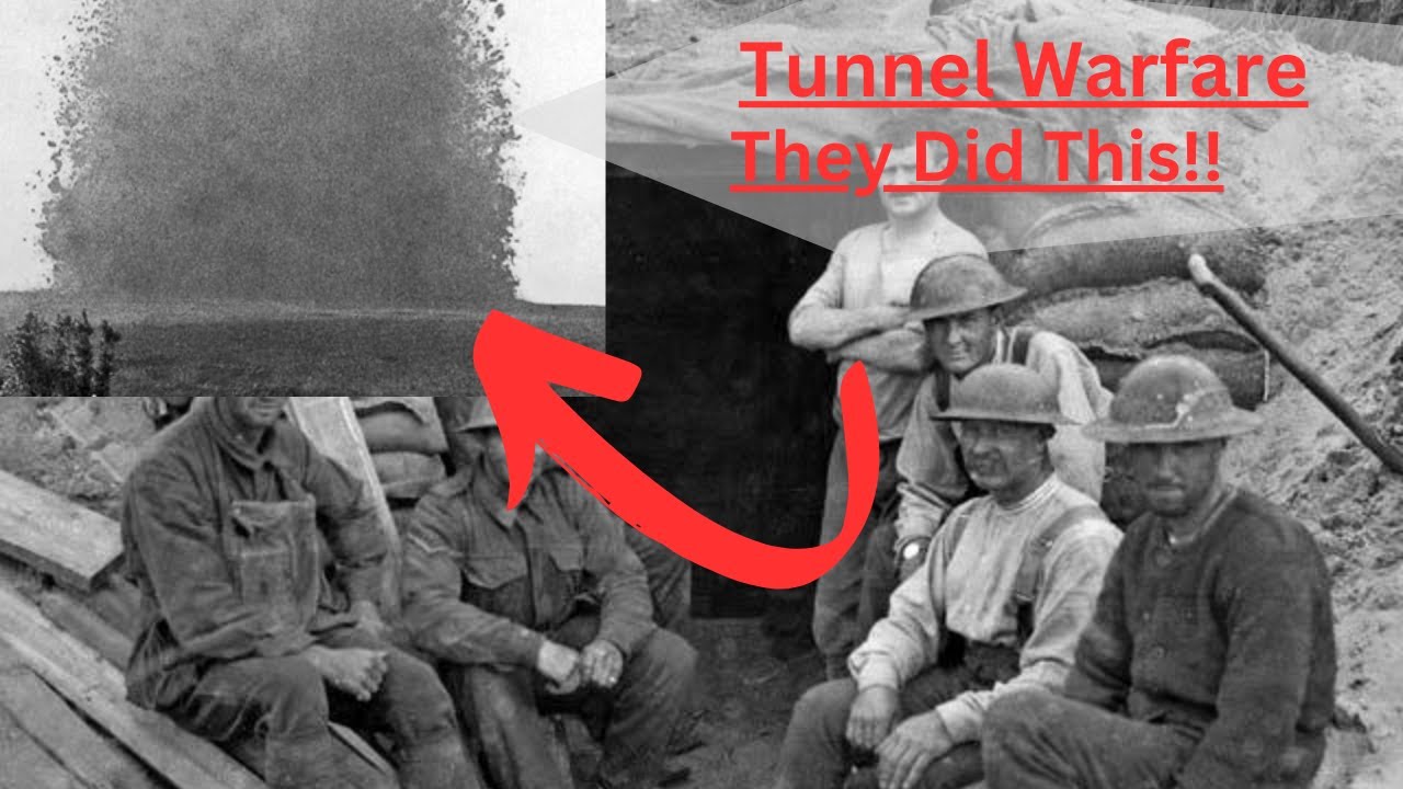 Tunnel Warfare in WWI: Fighting Beneath the Trenches - YouTube