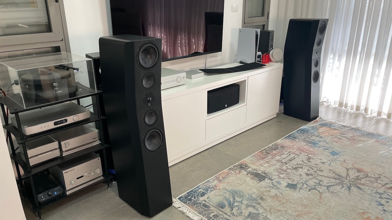 SVS Ultra Evolution Titan רמקול רצפתי במבחן - YouTube