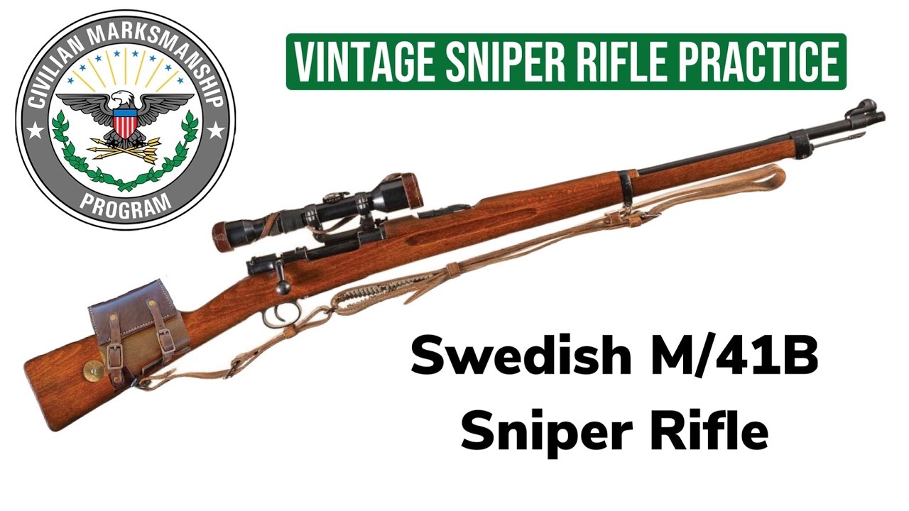 Swedish M41/B Vintage Sniper Rifle - YouTube