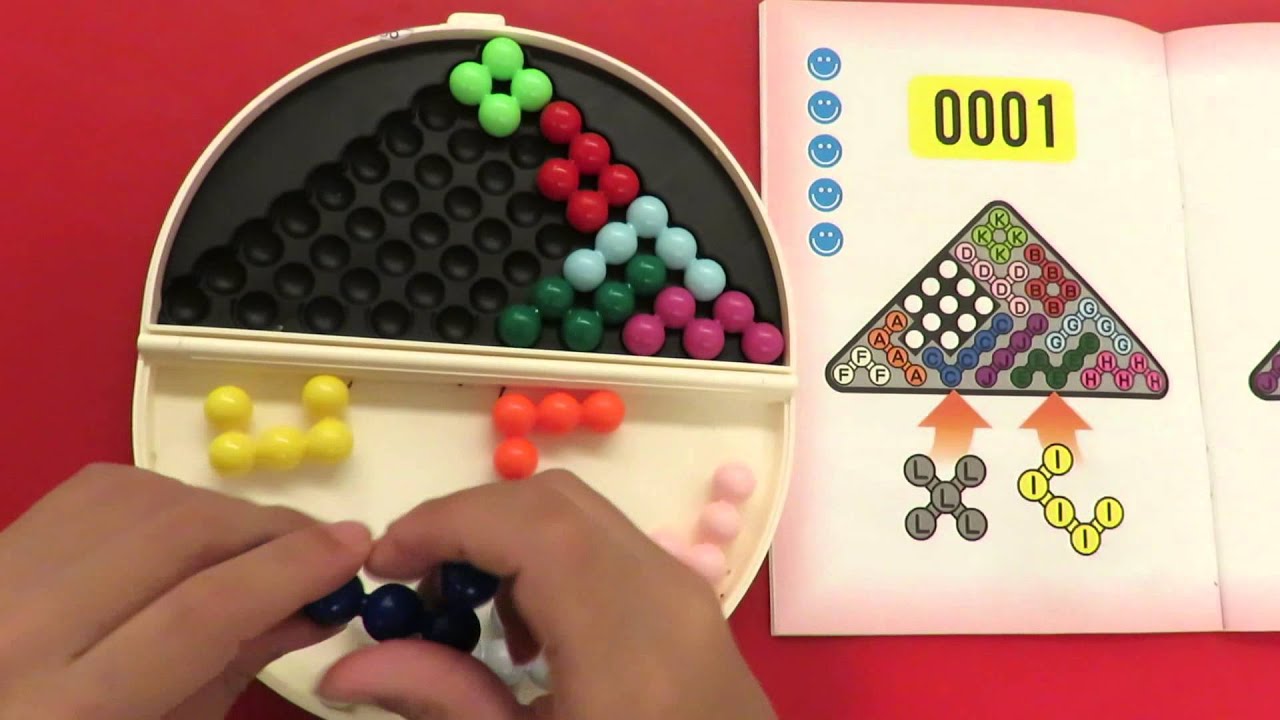 Lonpos Pyramid Creator 龍博士魔術金字塔 ロンポス4D パズルゲーム No. 0001 - YouTube