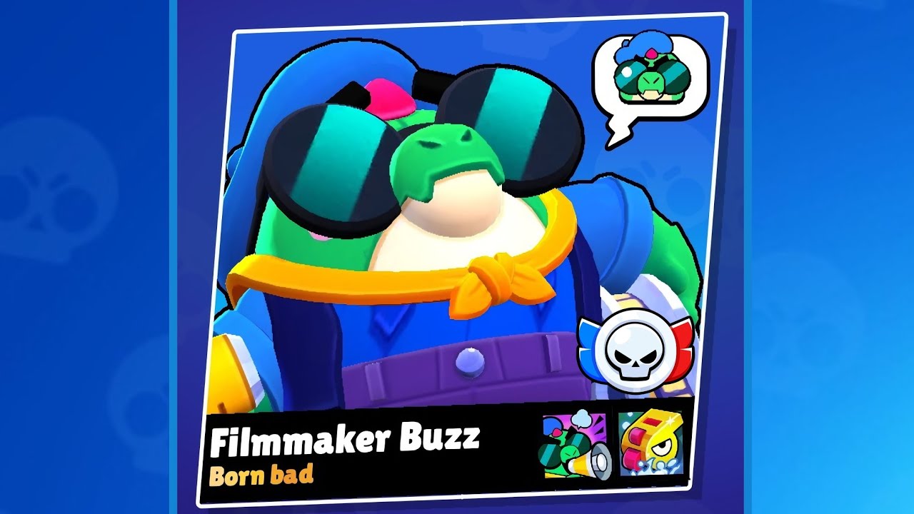 Filmmaker Buzz Skin (Brawl Stars) - YouTube