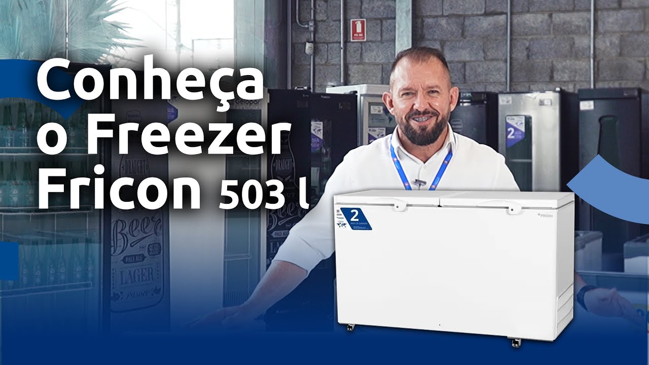 TUDO sobre o Freezer Horizontal Fricon 503 Litros! - YouTube