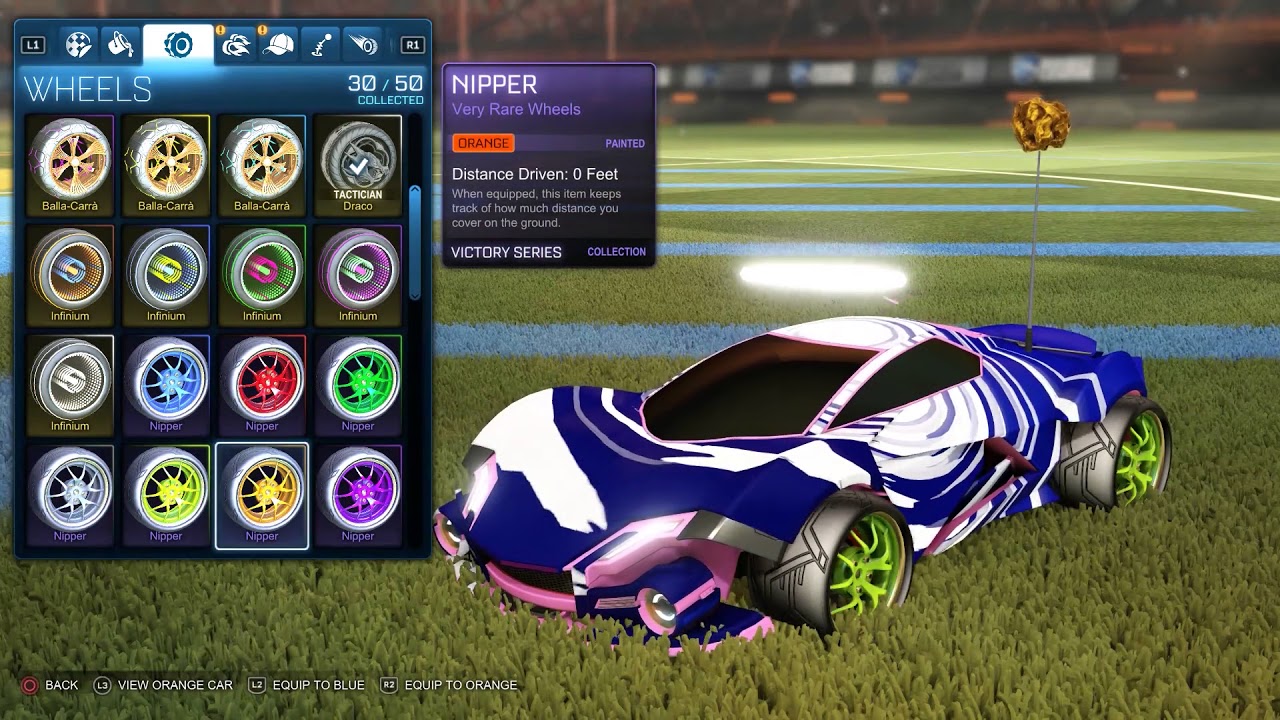 Rocket League Werewolf Car Designs Showcase - Equipped With Different ...
