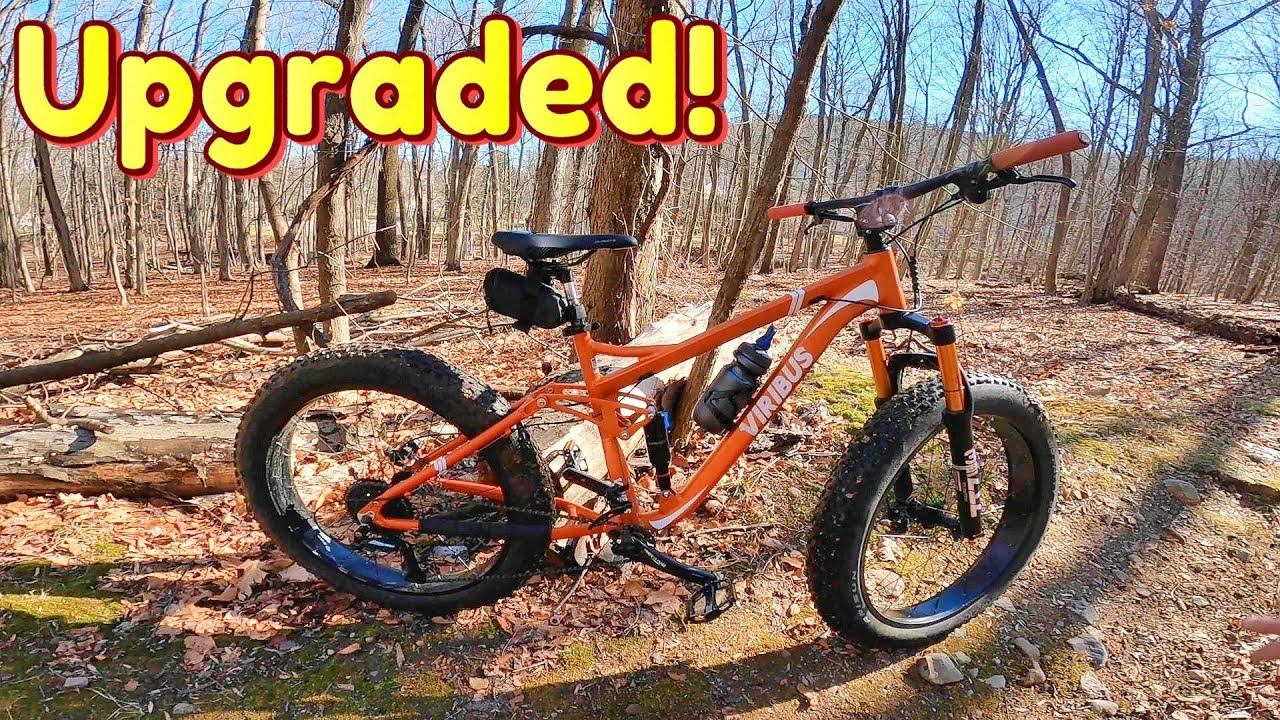 Viribus dual suspension Fat Bike UPGRADED & TESTED - YouTube