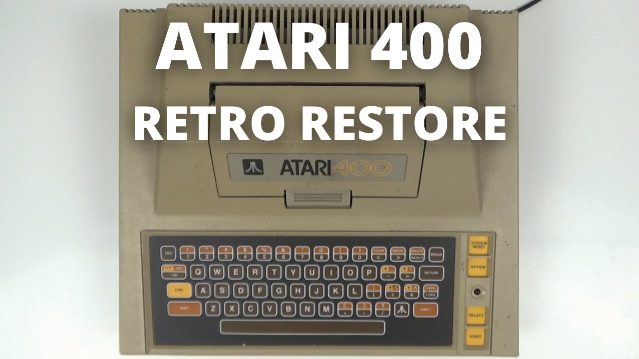 Atari 400 Retro Restore - Will this 40+ year old computer still work ...