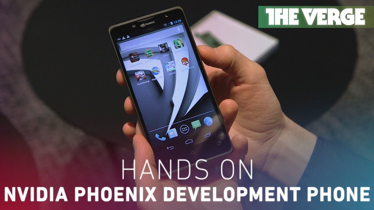 Nvidia Phoenix development phone hands-on - YouTube