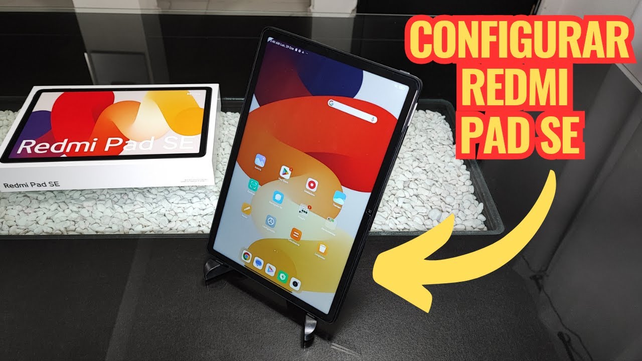Cómo Configurar desde Cero Tablet Xiaomi Redmi Pad SE - YouTube