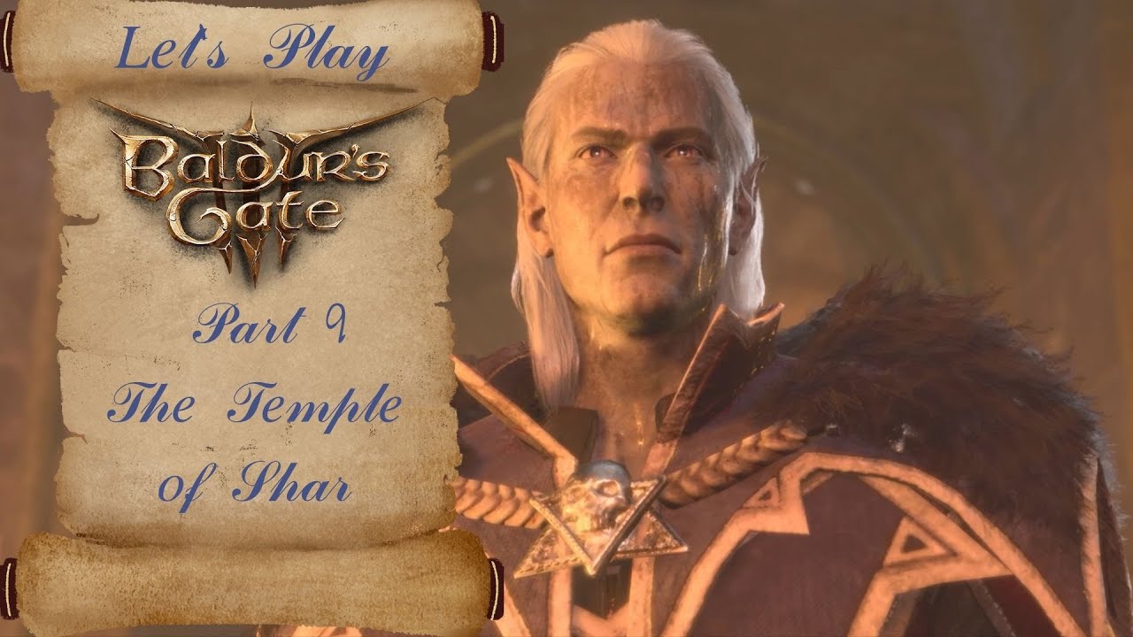 The Temple of Shar - Baldur's Gate 3 (PS5) Part 9 - YouTube