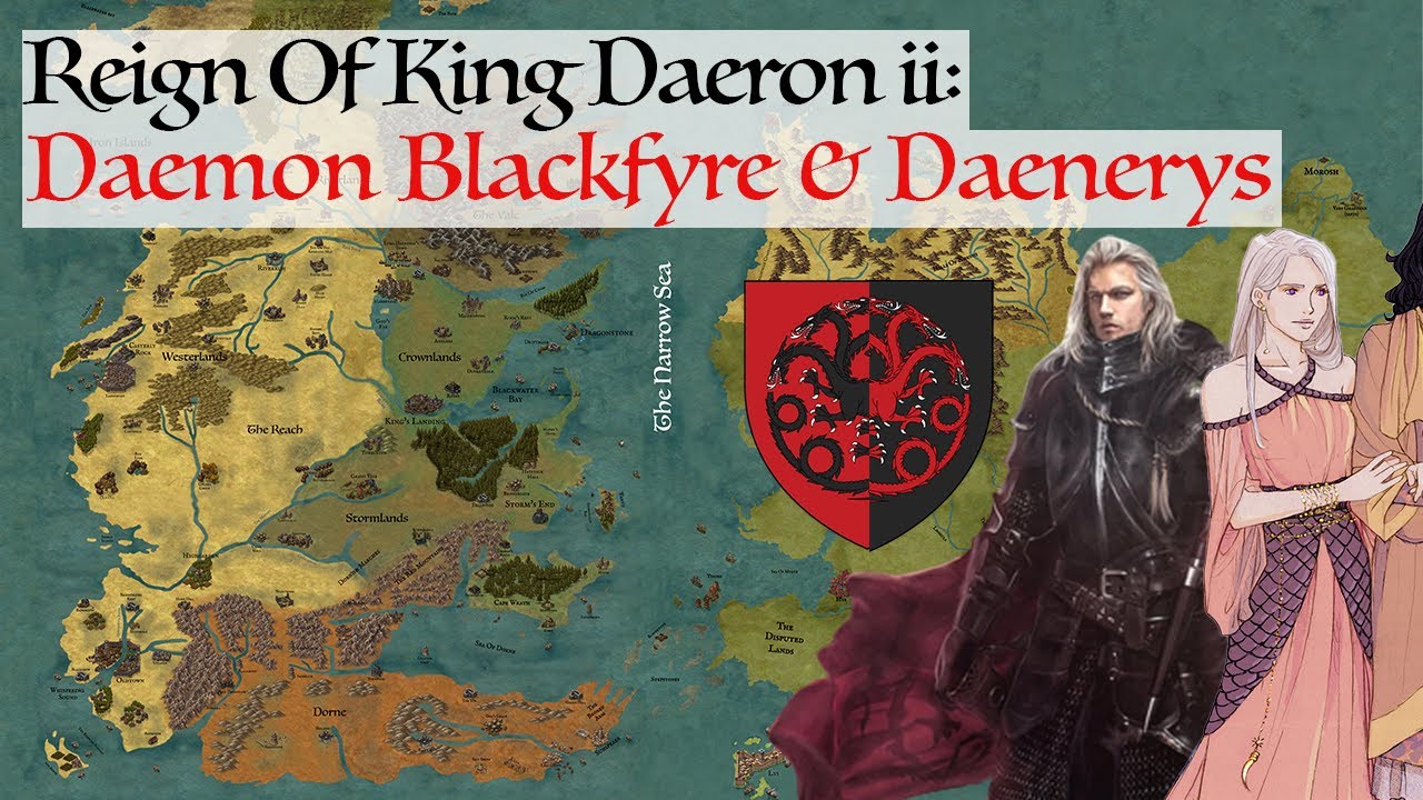 Daemon Blackfyre & Daenerys | House Of The Dragon History & Lore (Reign ...