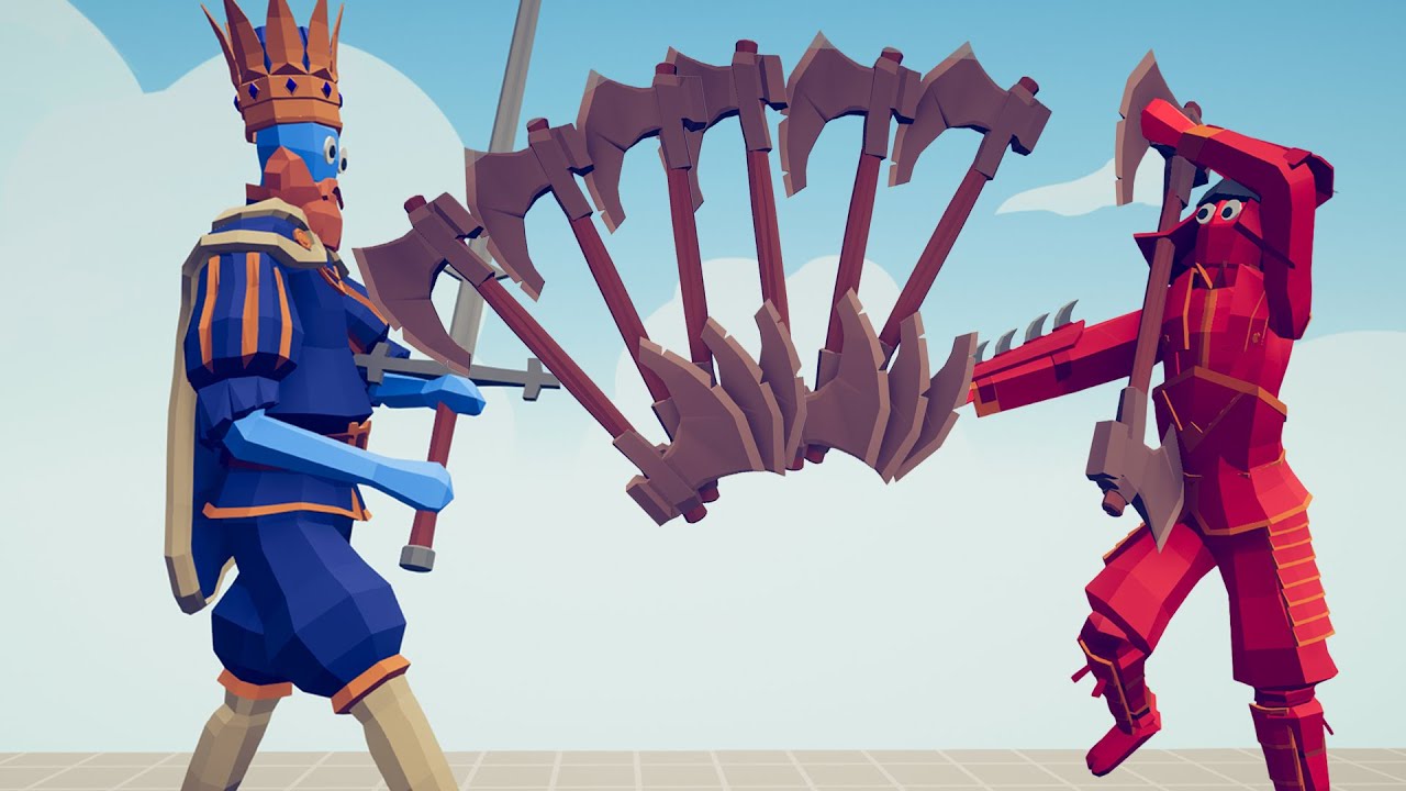 AXE SENSEI vs EVERY UNIT - TABS Totally Accurate Battle Simulator - YouTube