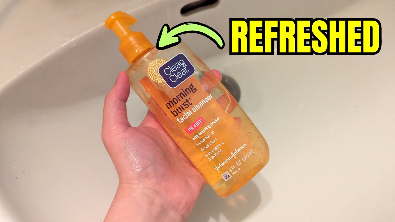 Clean & Clear Morning Burst Facial Cleanser - Quick Review - YouTube