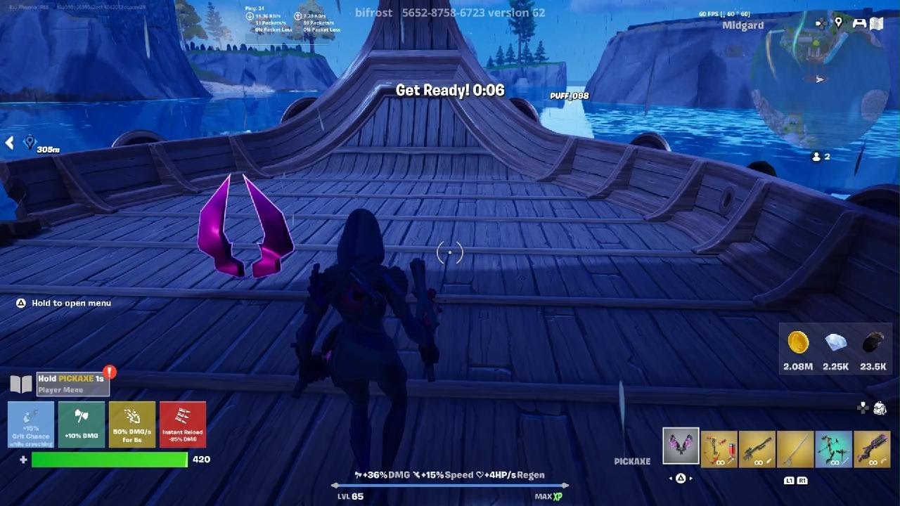 Fortnite Creative Valhalla 2 legendary Serpent Speedrun DamageBuff 3rd ...