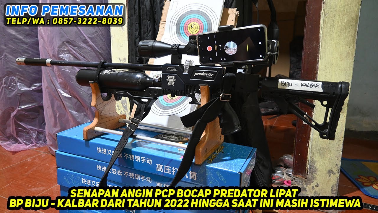 SENAPAN ANGIN PCP BOCAP PREDATOR TACTICAL LIPAT TERBAIK DARI 2022 ...