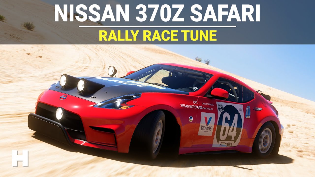 Forza Horizon 5 Tuning - Forsberg Racing Nissan 370Z Safari, FH5 Rally ...