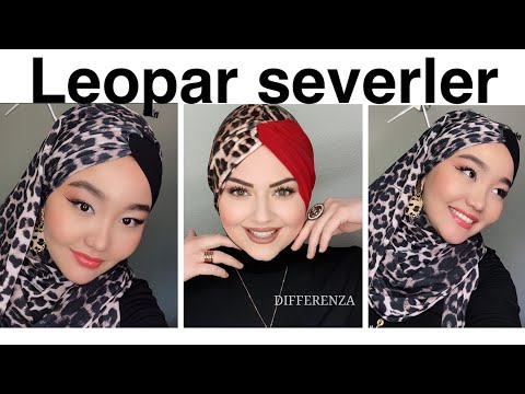 ÇEKİLİŞ VİDEOSU😍😍 Ro’mol ,leopar , tiger , şal bağlama , topuz yapımı , tutorial hijab,