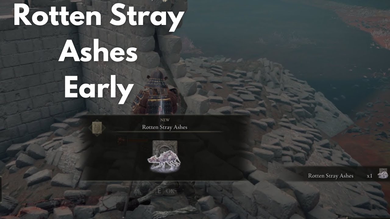 Elden Ring: Where To Find Rotten Stray Ashes - YouTube
