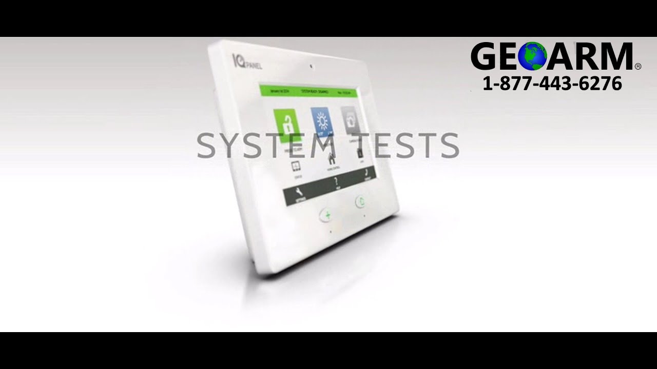 Qolsys IQ Panel: DIY How to Test Sensor and Communicators Signals - YouTube