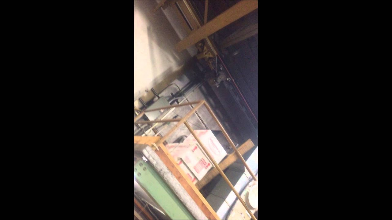 55' Trambeam 5 Ton Under Hung Bridge Crane - YouTube