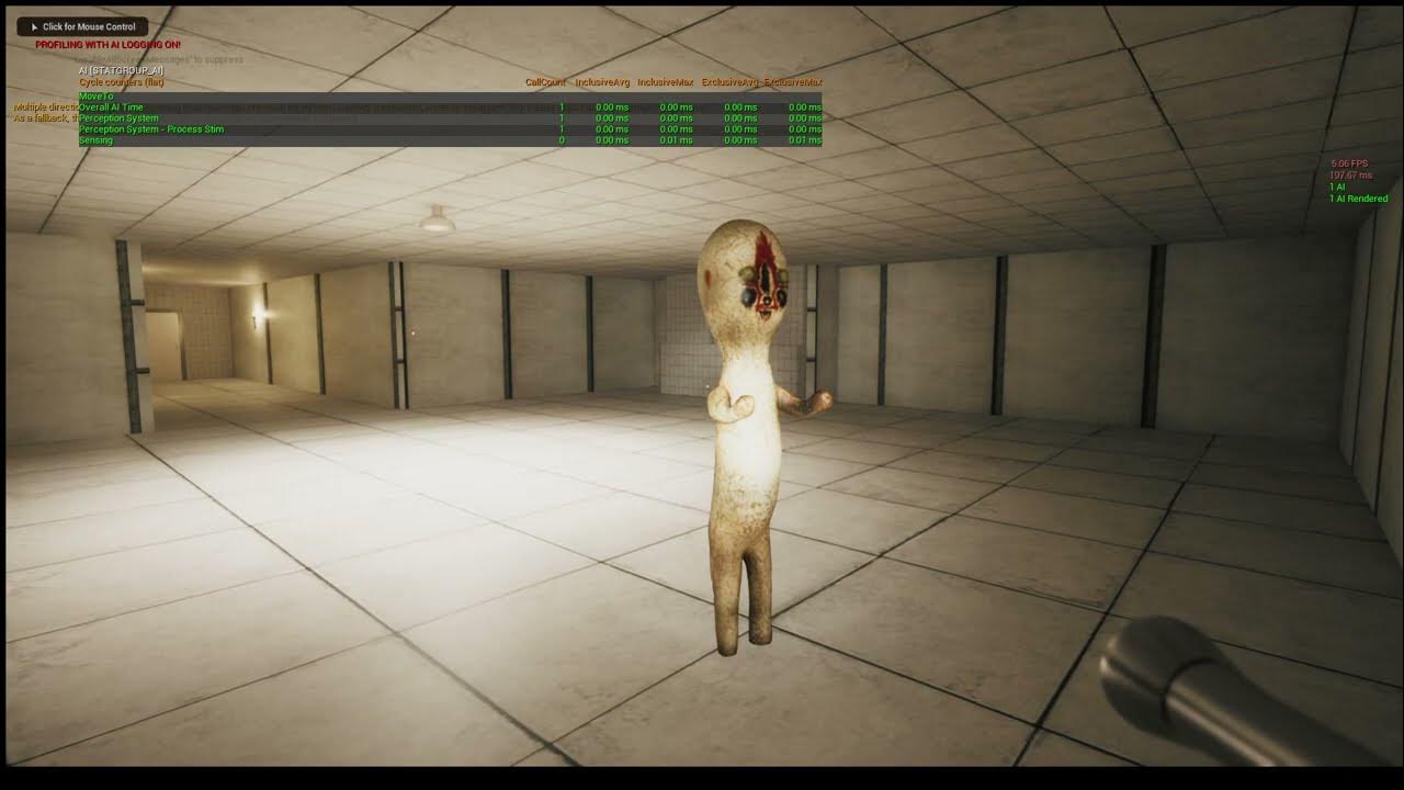 SCP-173 | Unreal Engine 5 Custom SCP Project #unrealengine #scp - YouTube