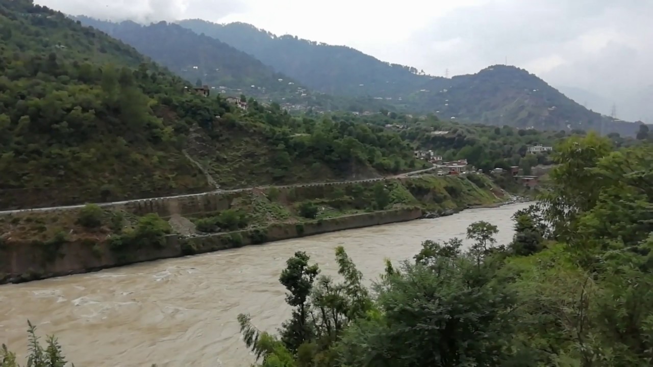 River Chenab at Ramban, Jammu and Kashmir - YouTube
