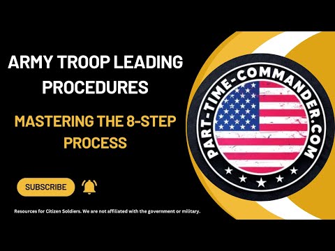 The Army Troop Leading Procedures: How it Works - YouTube