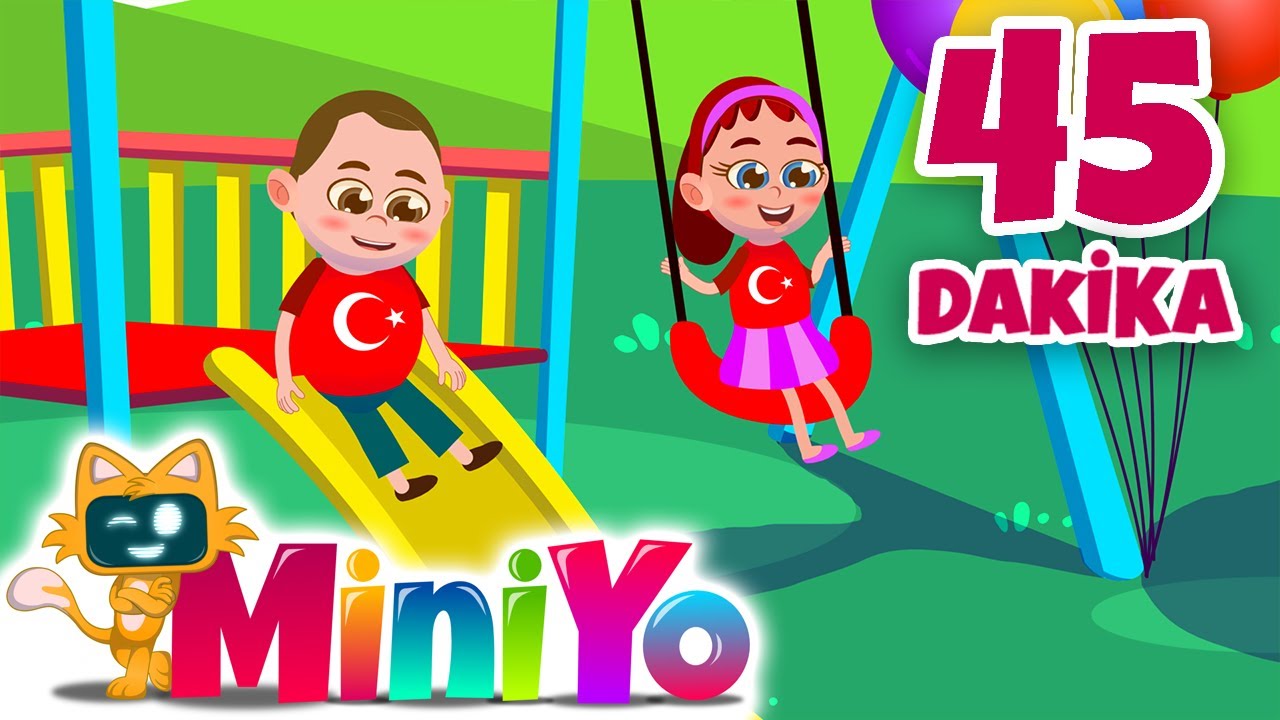 Miniyo 23 Nisan Şarkısı + Eğitici Miniyo Şarkıları | 45 Dakika - YouTube
