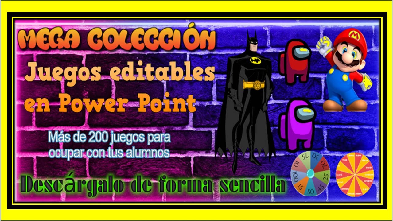 Mega Colección de interactivos en Power Point-Editables para proyectar ...