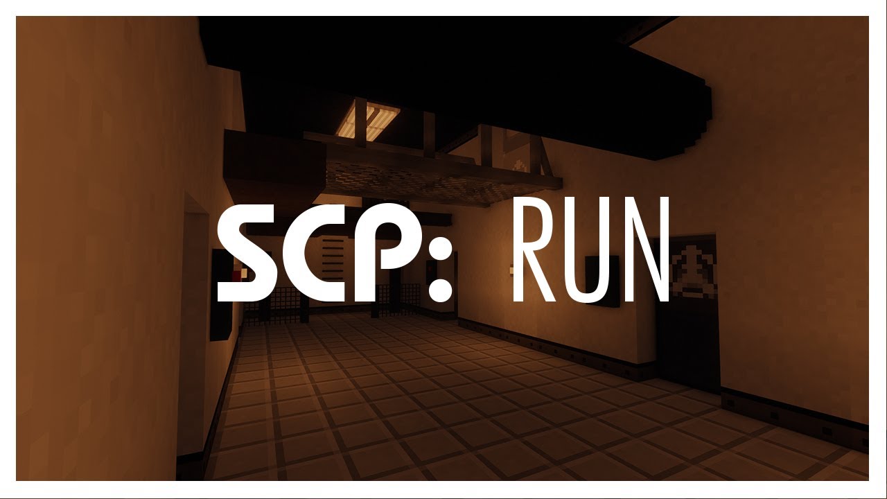 SCP: RUN - A Minecraft Escape Map - YouTube
