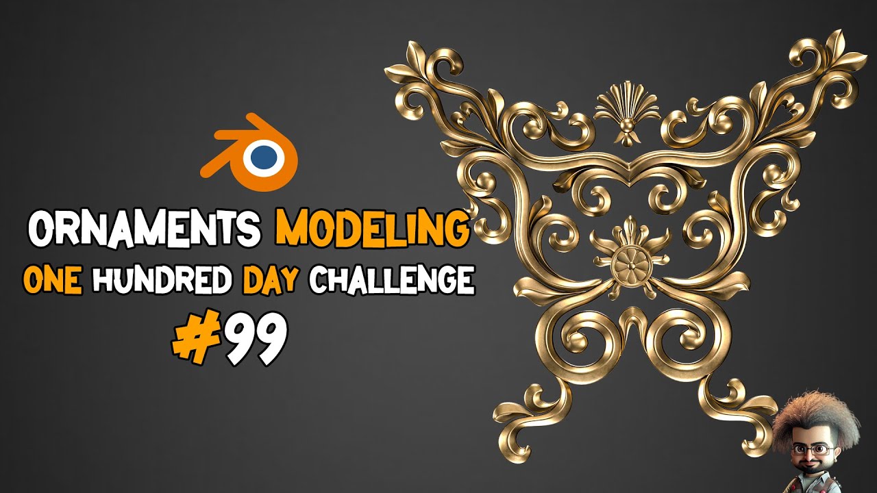 Ornaments Modeling in Blender #99 - YouTube