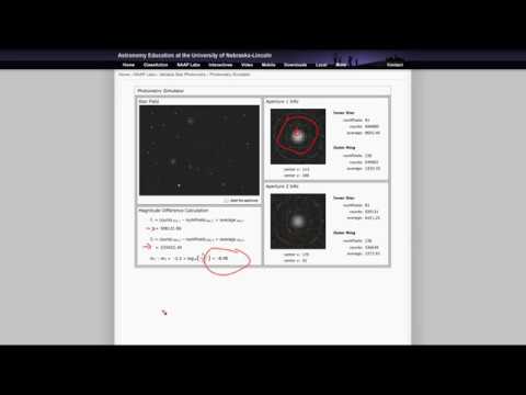 NAAP Lab 13 - Variable Star Photometry Simulator Demo - YouTube